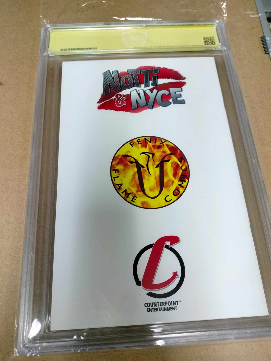 Notti & Nyce 10 Playtime Ryan Kincaid AP3 CBCS 9.8 Signed Marat Mychae ...